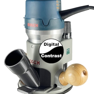 Bosch 1617 Fixed Base Router to Hose Adapter, Multiple Sizes to Choose ...