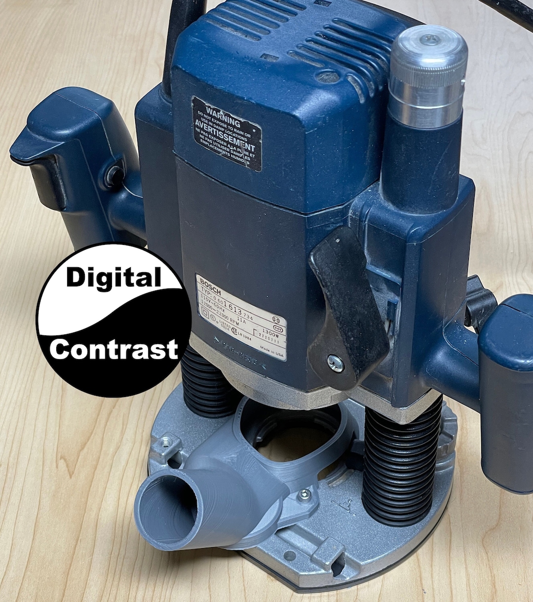 Bosch 1613EVS Plunge Router Hose Adapter - Etsy