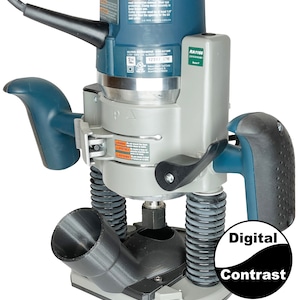 Bosch 1617 Plunge Router Dust Cover Hose Adapter With Shroud, Max 1.5 ...