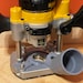 Dewalt DCW600 & DWP611 Trim Router Dust Cover Hose Adapter With Window ...