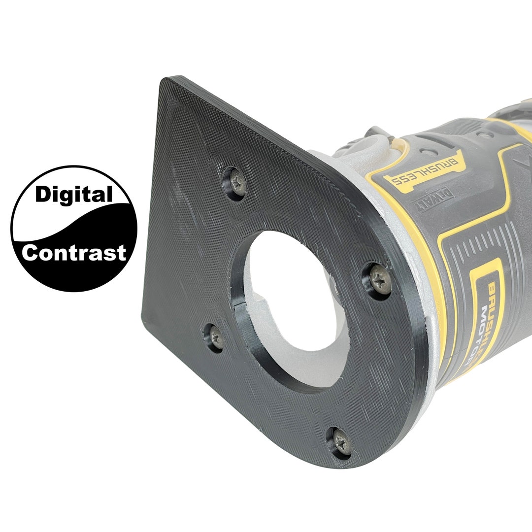 Replacement Sub-base With 2" Opening for Dewalt DCW600 & DWP611 Fixed ...