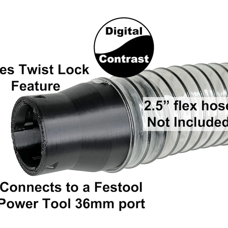 Festool 36 Vacuum Adapter - Etsy