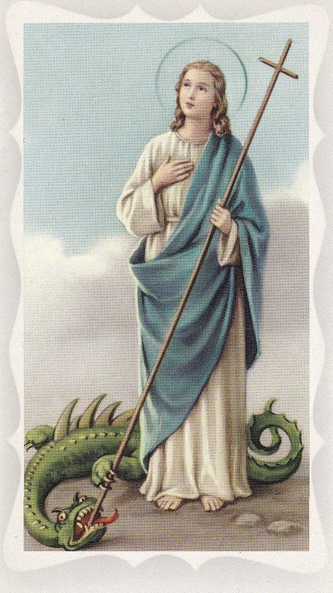 St. Martha Holy Prayer Card one prayer card Printed in Italy