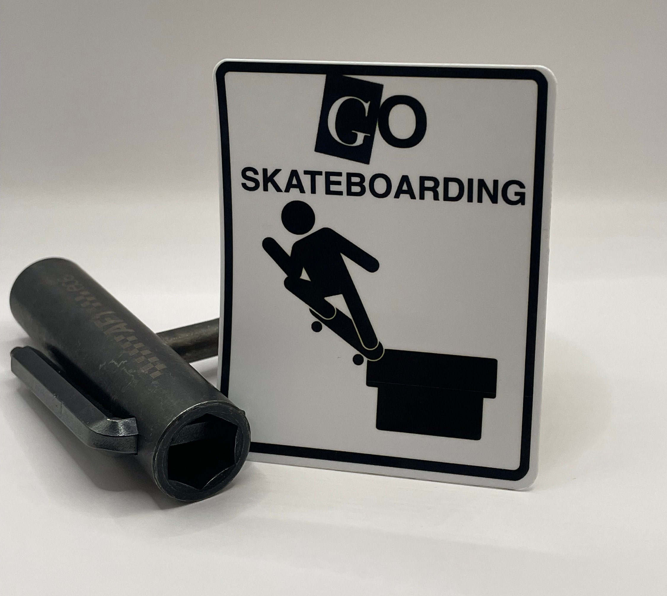 Go Skateboarding Sign