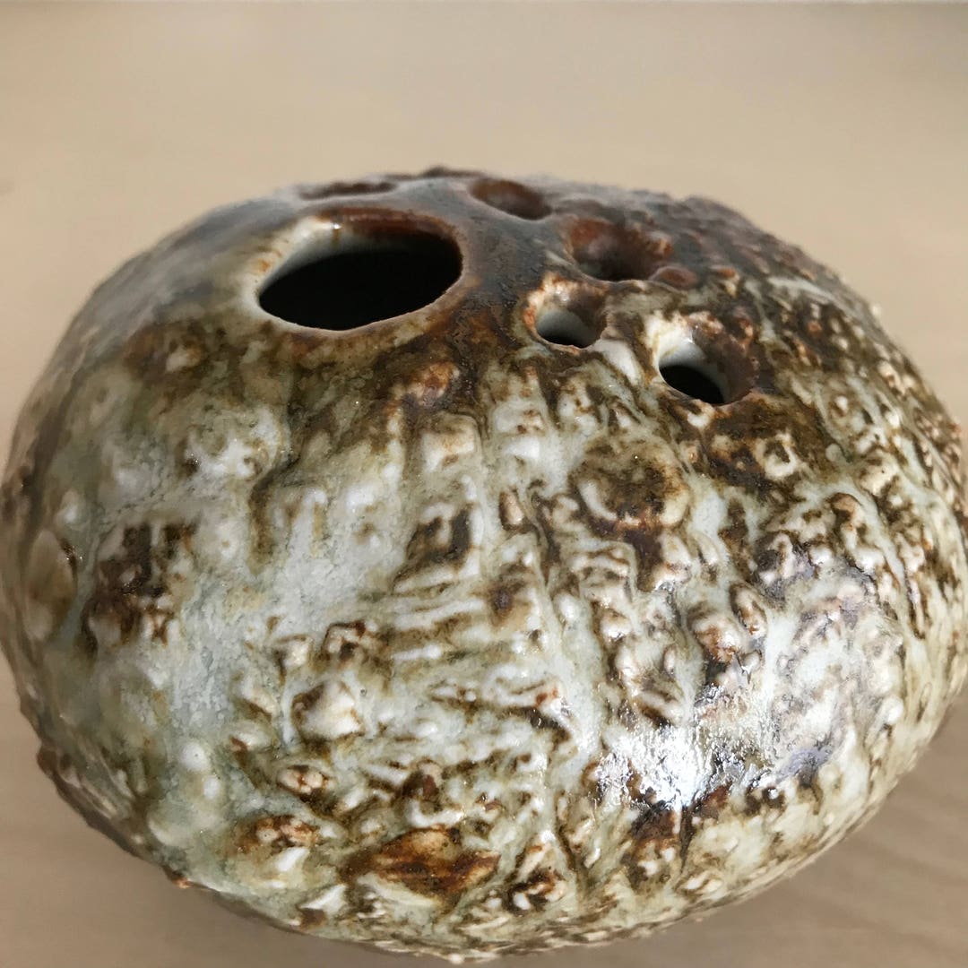 Jorgen Mogensen Danish Art Pottery Biomorphic Rock Vase | Ceramic ...