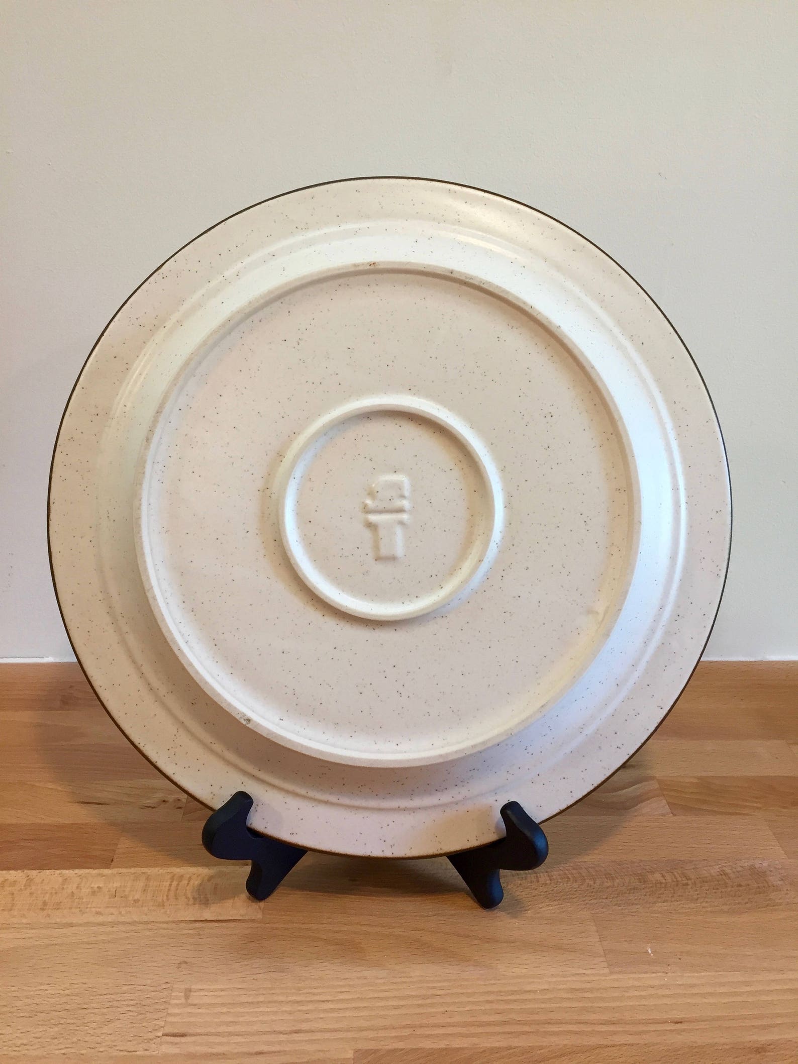 Vintage Fabrik Pottery Chop Plate Charger Spokane Glaze - Etsy