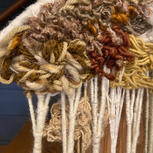 Vintage Woods Tree Woven Fiber Art | Macrame Forest - Etsy