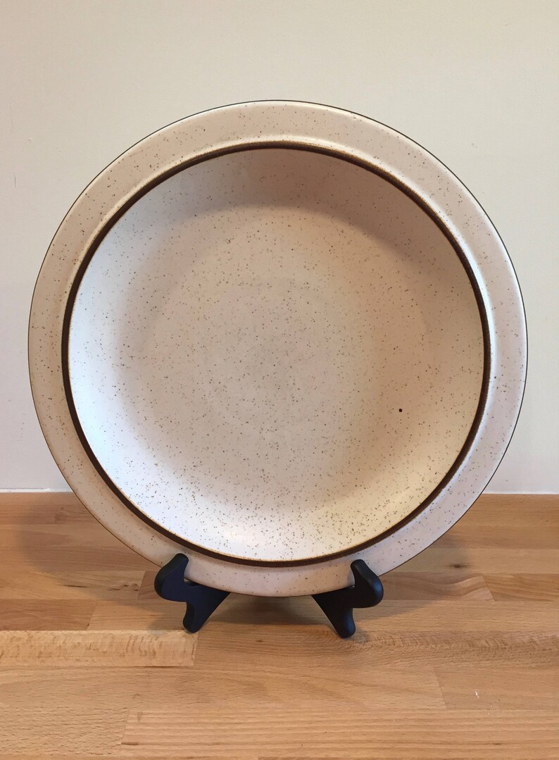 Vintage Fabrik Pottery Chop Plate Charger Spokane Glaze - Etsy