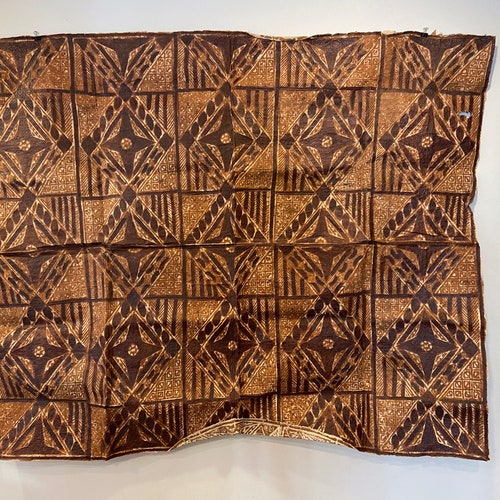 Samoan Polynesian Tapa Cloth or Siapo Style Turtle Porcelain - Etsy