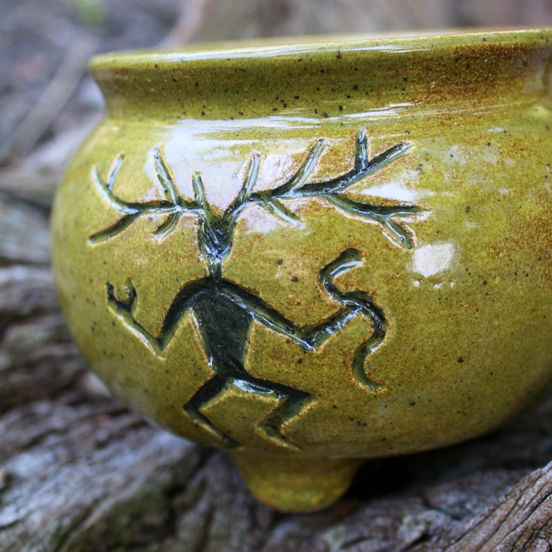 Cernunnos Cauldron - Handmade Pottery - Etsy