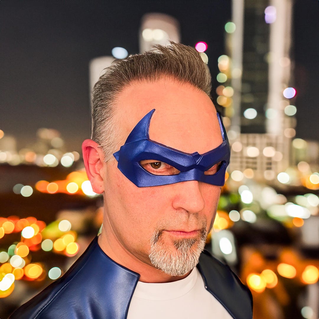 Deacon Costume Mask - Gift Eye Mask Superhero Cosplay Comic Con ...