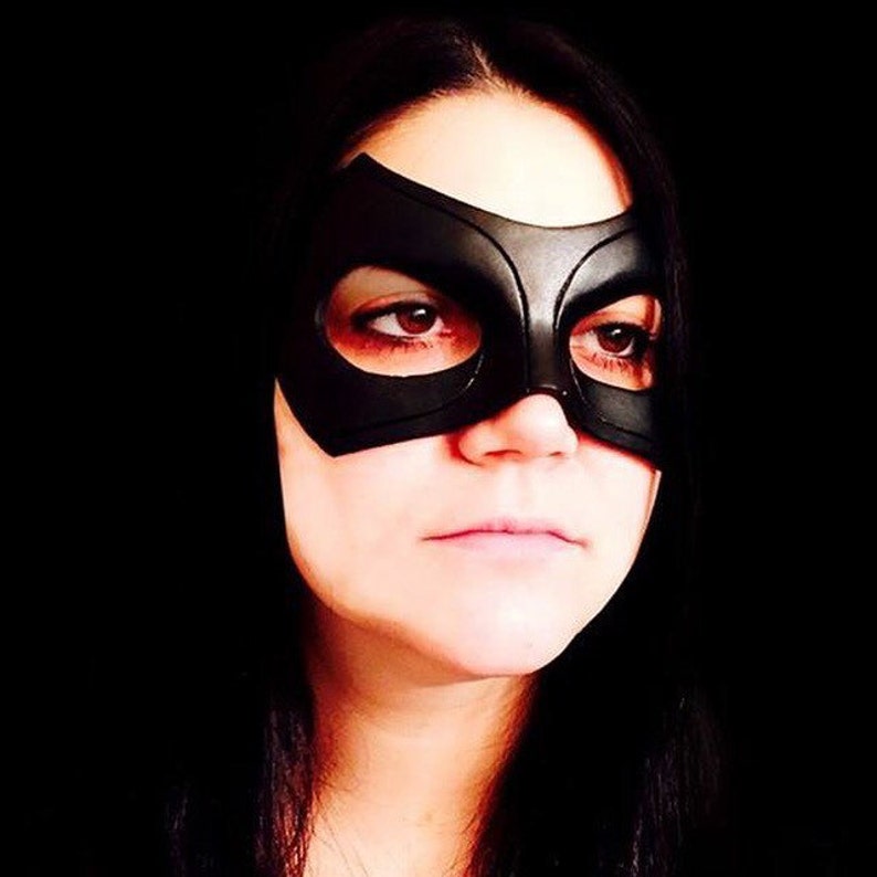 Black Canary Eye Mask Arrow Superhero Eye Mask | Etsy