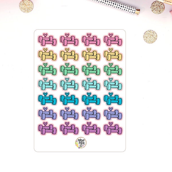 Fitness Stickers - Etsy