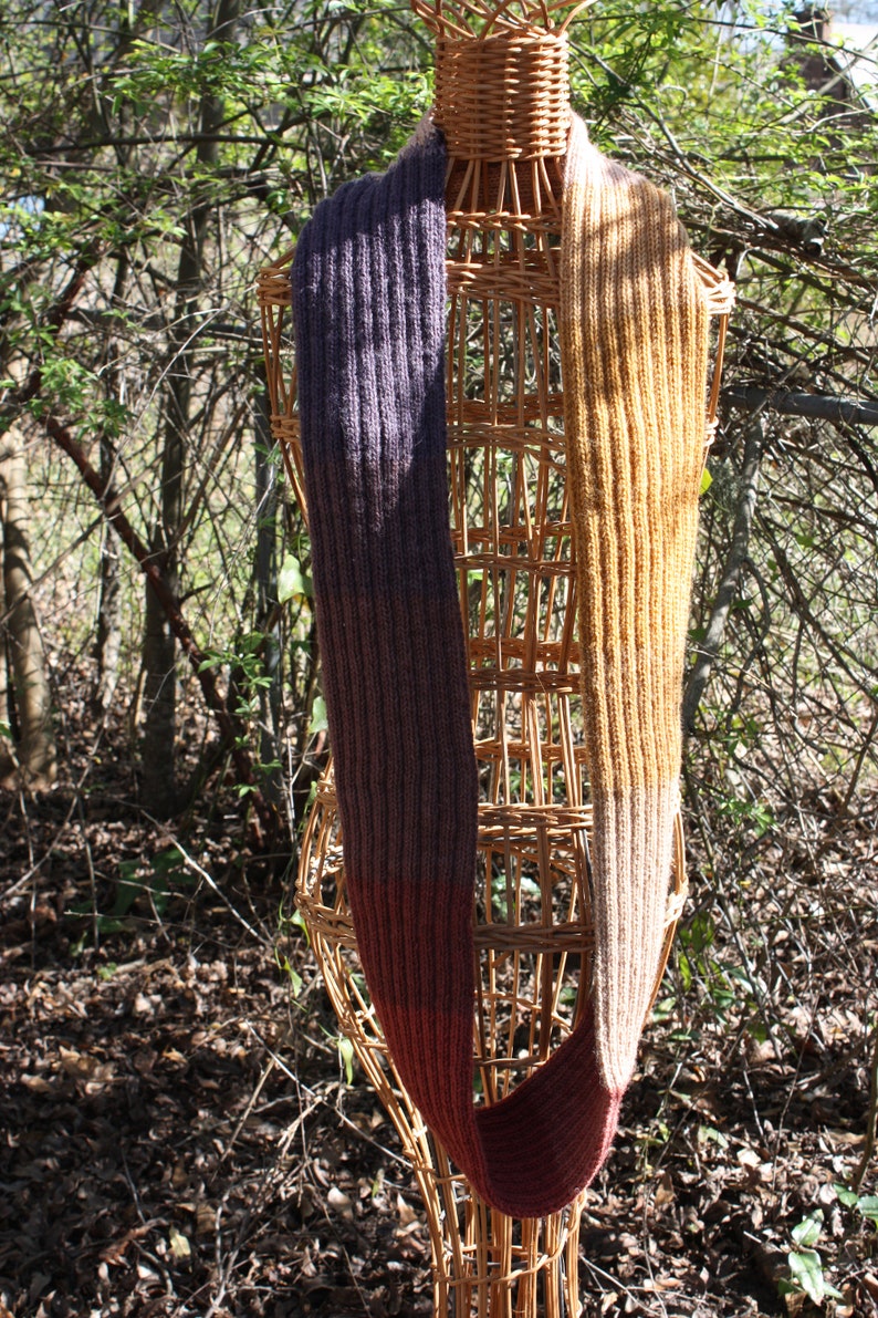 Cowls Multicolor Cowls Long Cowls Knit Cowls Hand Knits - Etsy