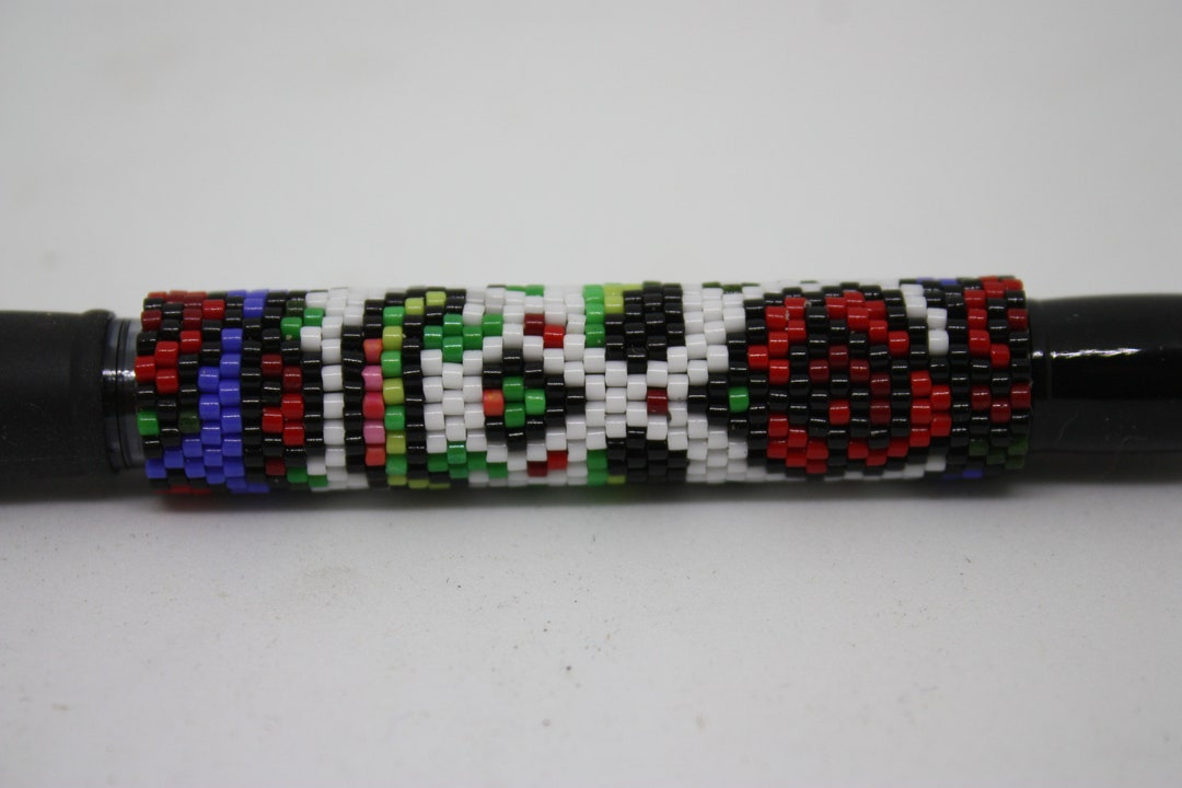 Pens, Bead Covered Pens, Beaded Pens, Sugar Skulls, Day of the Dead ...