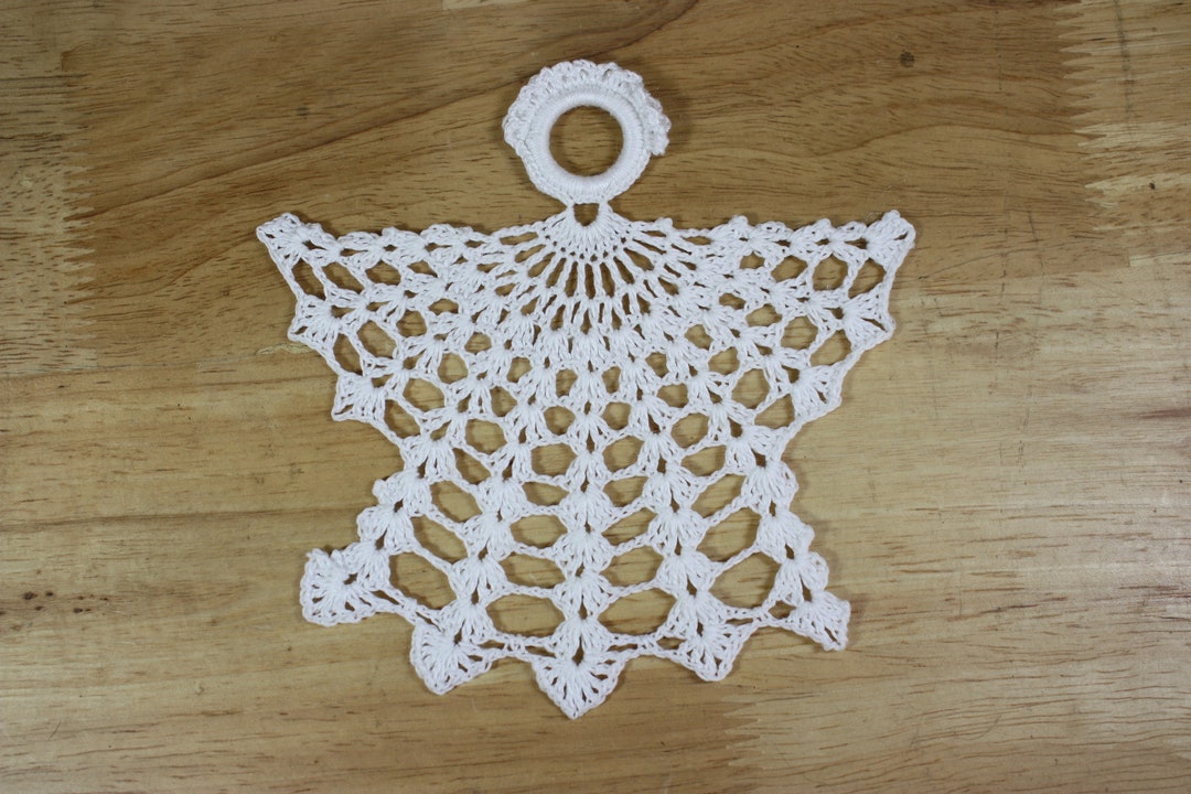 Ornaments, Angel Ornaments, Flat Angel Ornament, Flat Angel, Crochet ...