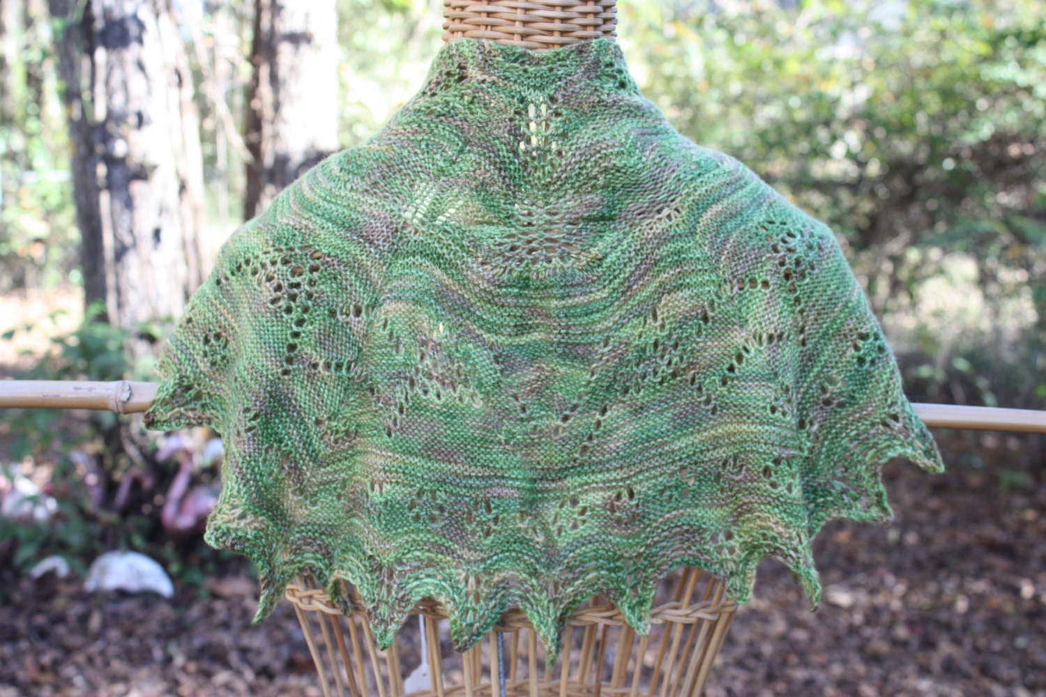 Shawl, Shawls, Green Shawl, Green Shawls, Hand Knit Shawls, Knit Shawls ...