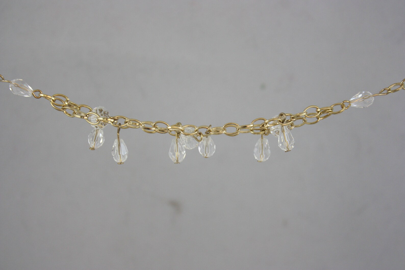 Clear Glass Teardrop Bracelet Bracelets Teardrop Bracelet | Etsy