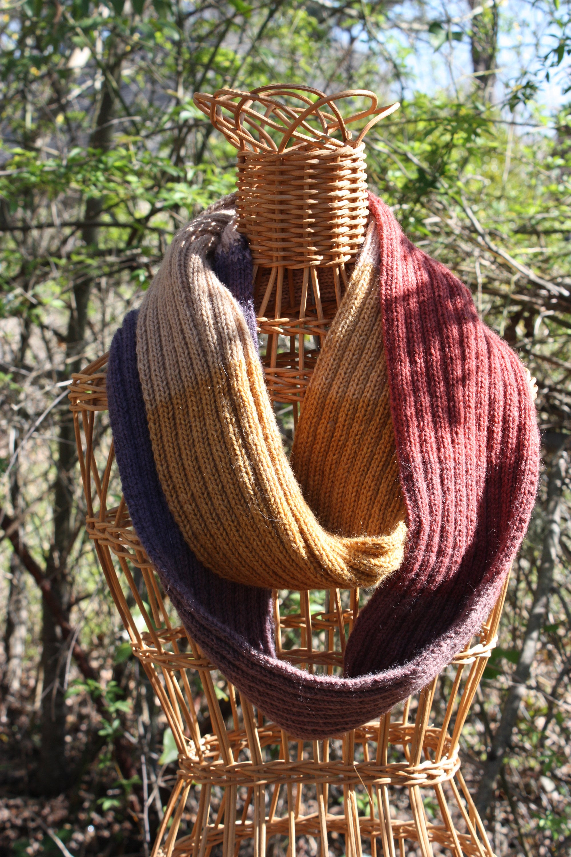 Cowls Multicolor Cowls Long Cowls Knit Cowls Hand Knits - Etsy