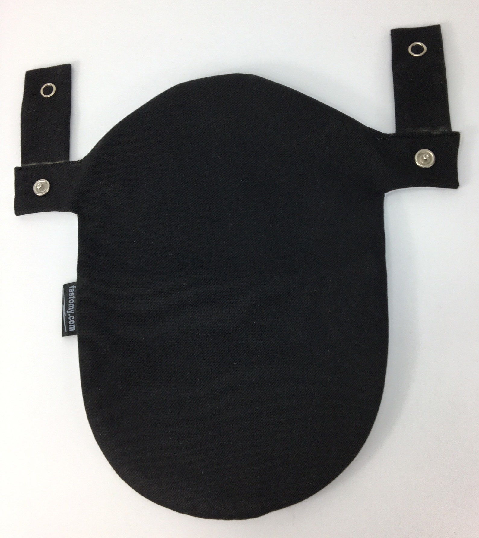 Black Ostomy Colostomy Pouch Bag Cover- Snaps On- for Use With Convatec ...