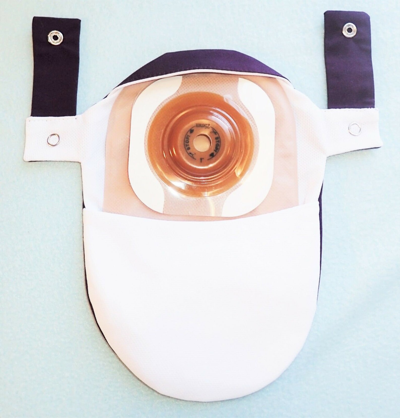 Denim Ostomy Colostomy Urostomy Pouch Bag Cover For Convatec Etsy