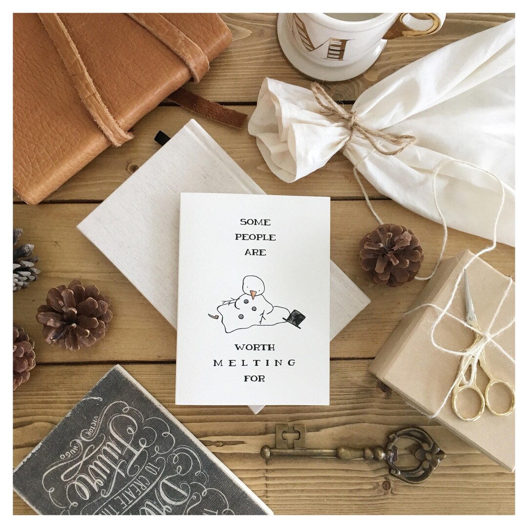 SNOWMAN CARD // Olaf, Olaf Card, Frozen, Frozen Card, Disney, Disney ...