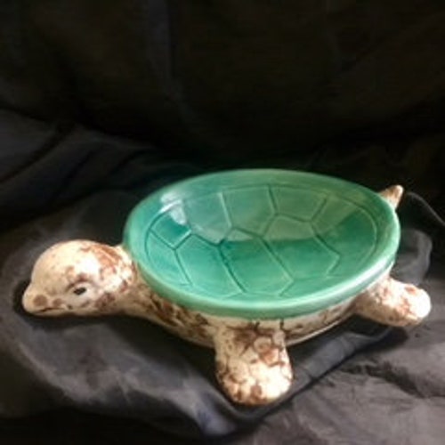 Turtle Bowl Original Ceramic Pottery Ooak Porcelain Art - Etsy