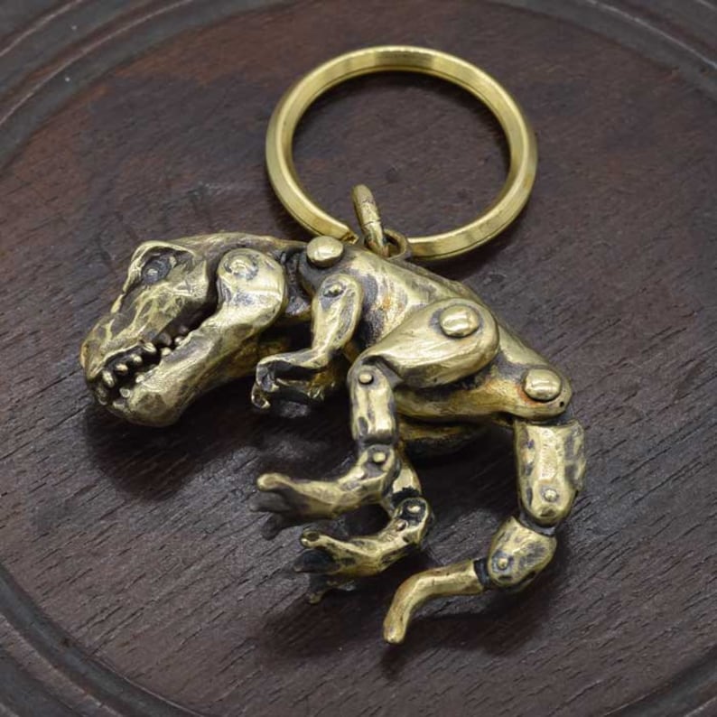 Movable T-REX Keyringt-rexmovable Arms and | Etsy