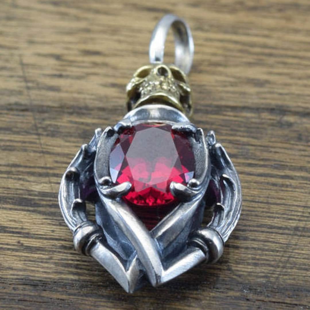 Poison Bottle Pendant, Delicate Hand Carving,925,solid Sterling Silver ...