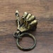 Movable LEFT HAND Keyring,movable Joints,keyholder,gift,delicate Hand ...