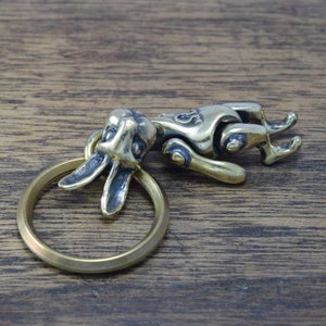 Movable Rabbit Keyring,rabbit Lover,movable Arms and Legs,gift,delicate ...