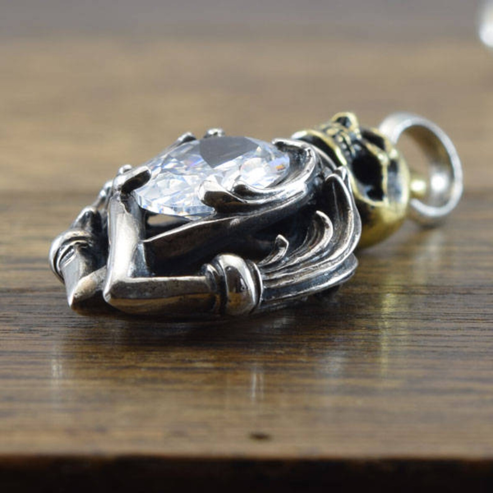 Poison Bottle Pendant Delicate Hand Carving925solid | Etsy