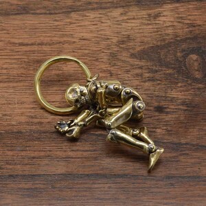 Movable Good Person "resurrection",movable Joints,keyholder,gift ...