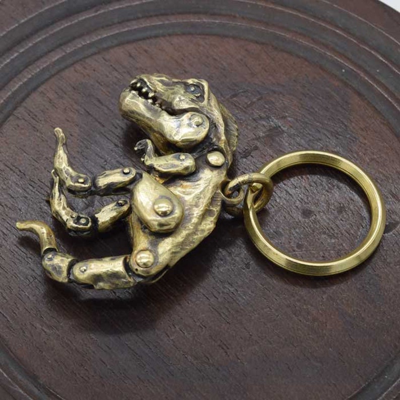 Movable T-REX Keyringt-rexmovable Arms and | Etsy
