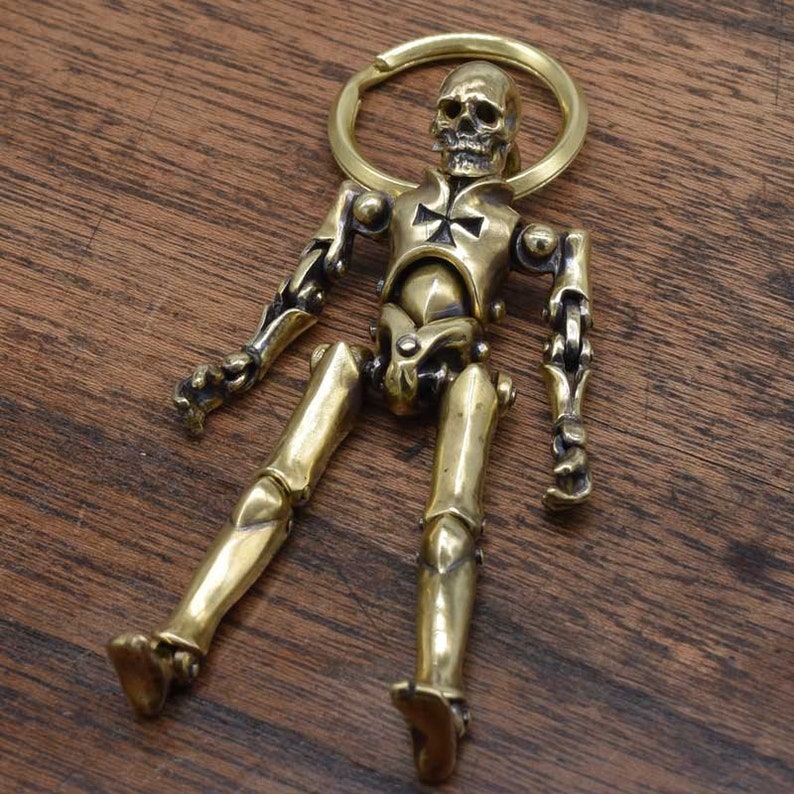 Movable Good Person "resurrection",movable Joints,keyholder,gift ...