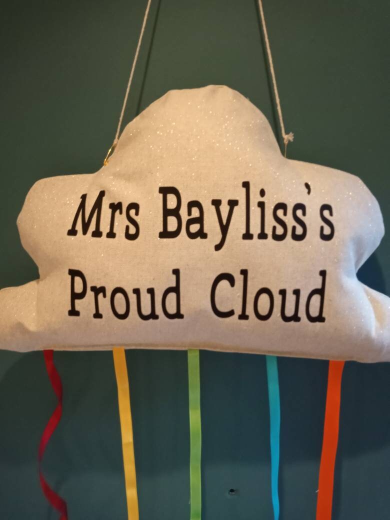 Classroom Proud Cloud Suitable for Use at Home or School to Encourage ...