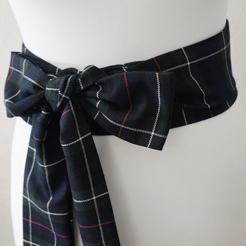 Women's Modern Scottish Tartan Sash, Scottish Tartan Plaid Sashes, Belt ...