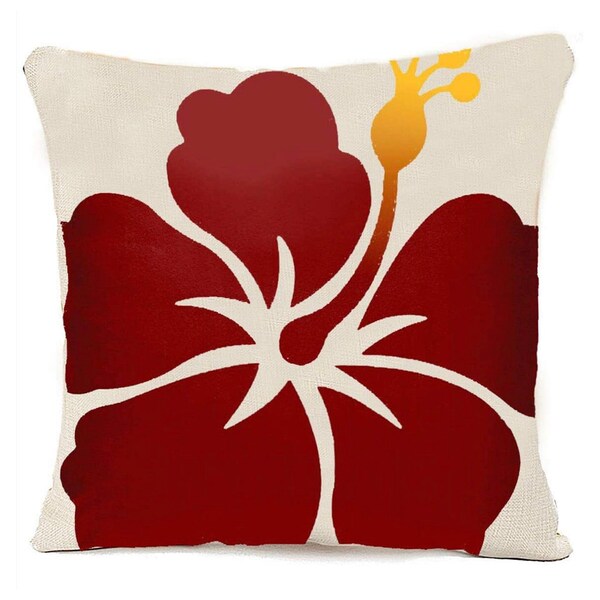 Hibiscus Pillow - Etsy