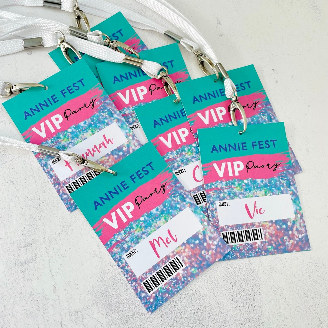 Hen Festival Lanyards, Hen Party Lanyards, Festival Party Name Tags ...