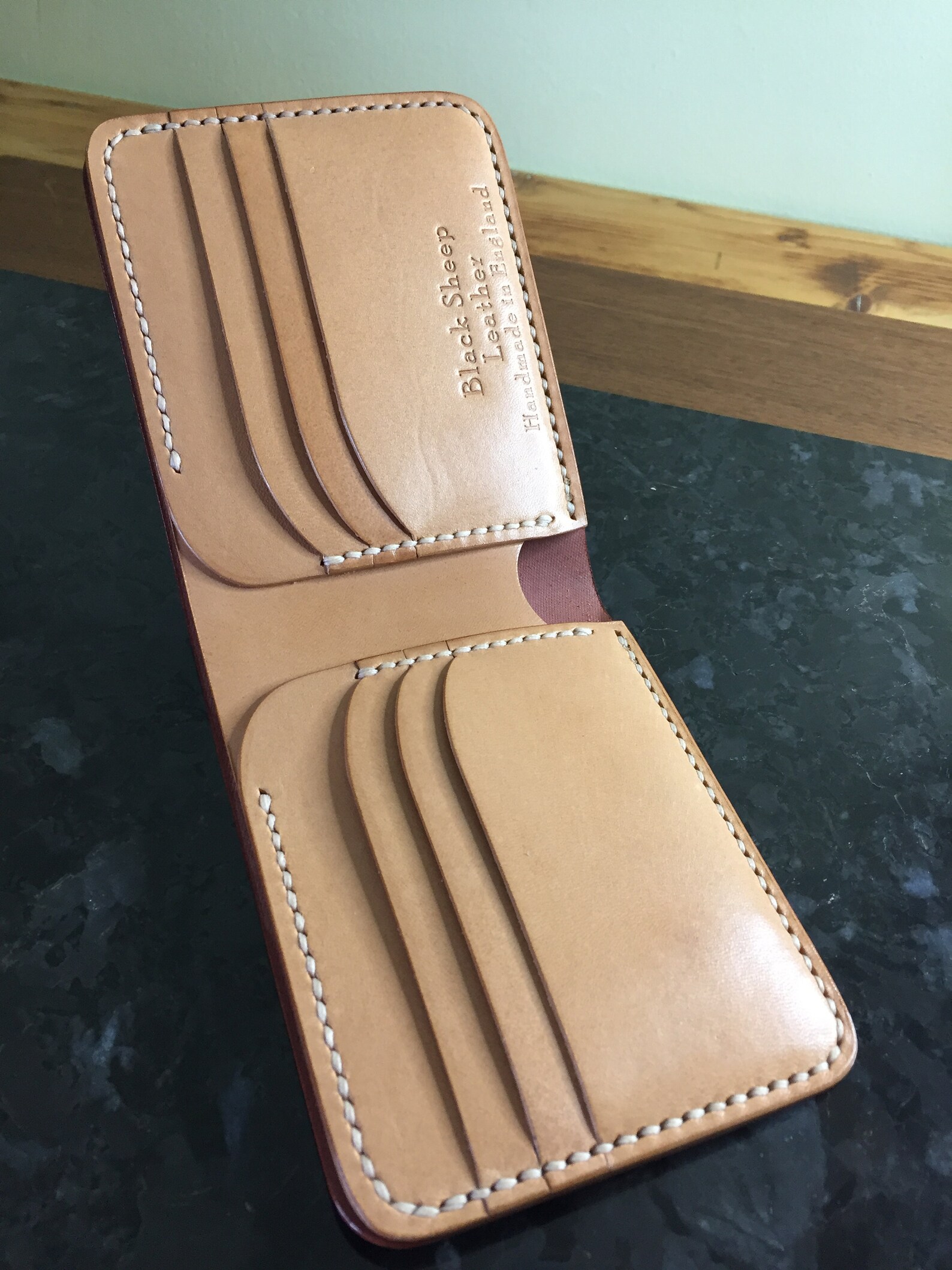 Shinki Hikaku Shell Cordovan Leather Wallet, Shell Cordovan Leather ...