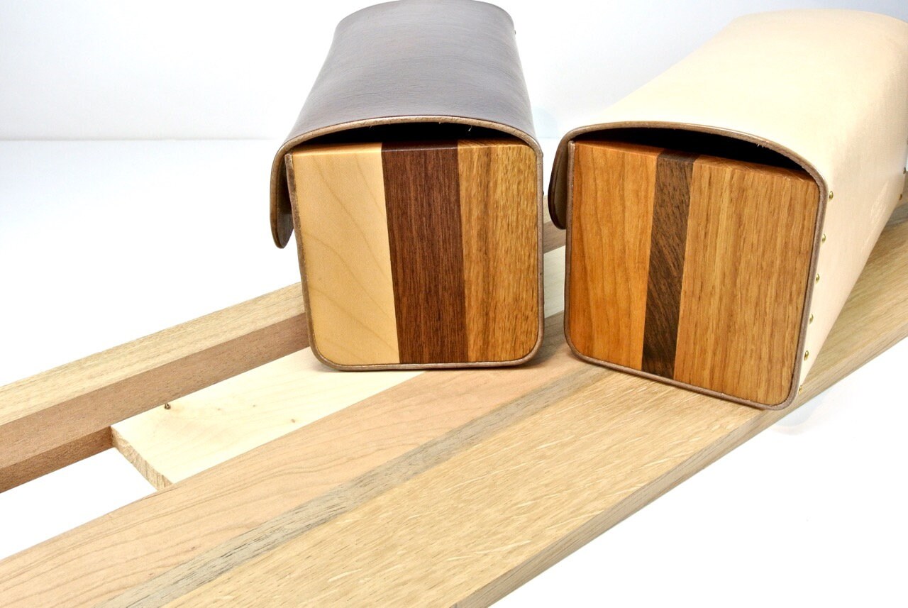 Leather Box General Purpose Box Leather Case Wooden gusset | Etsy