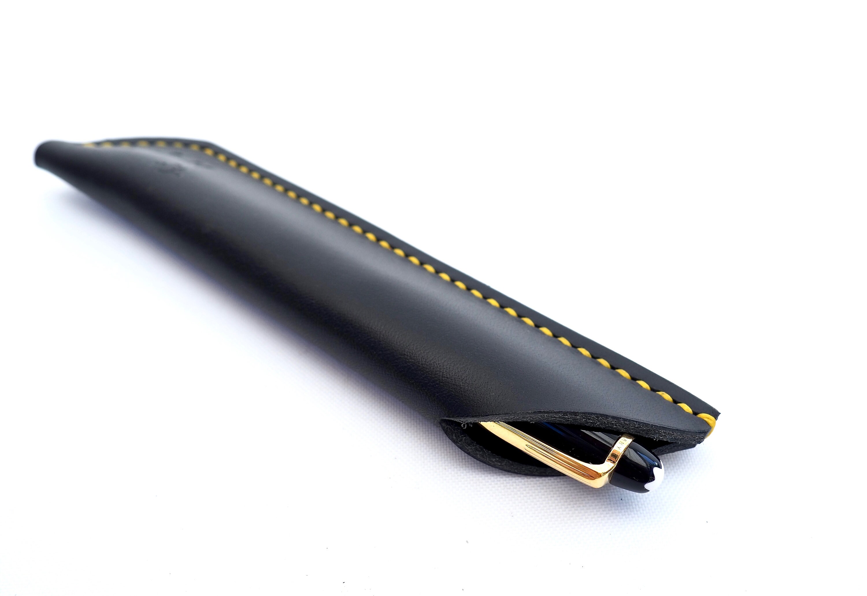 Pen Case, Pen Sleeve, Pen Keeper, Leather Pen Case, Leather Pen Sleeve ...