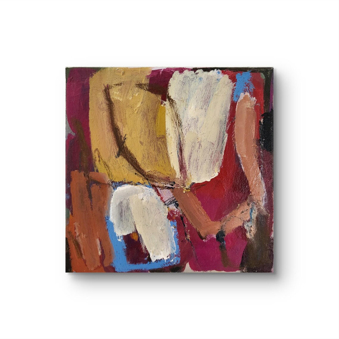 Bold Abstract Minimalist Painting, Original Fine Art, Neutral Colors - Etsy