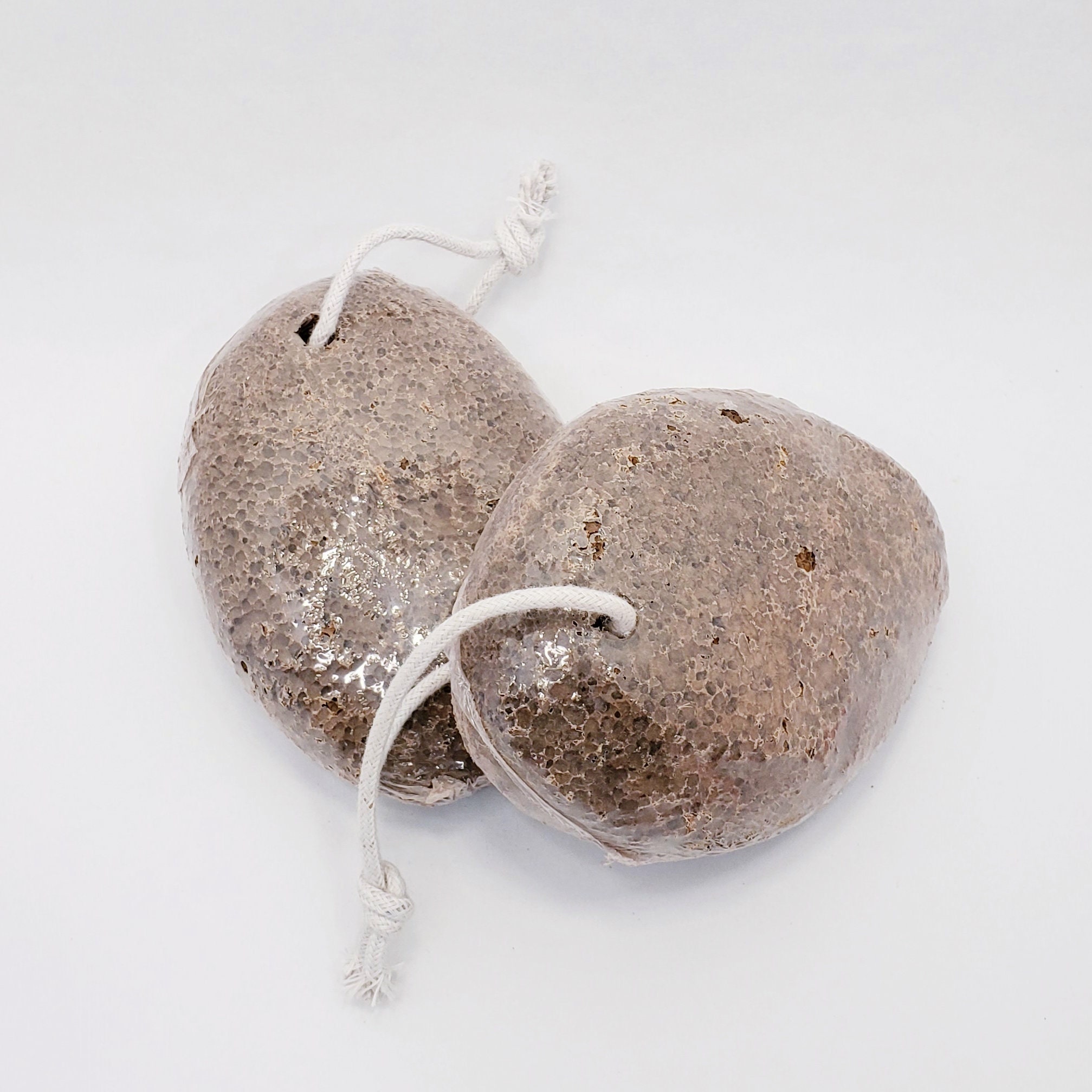 Lava Pumice Stone, Exfoliation, Tough Scrub, Red Stone, Hang Loop - Etsy