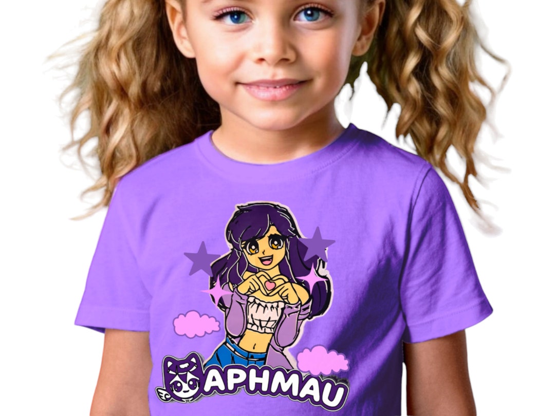 Kids Aphmau T-shirt Meemeow Aphmau Youtube Minecraft Fan Shirt Aphmau ...