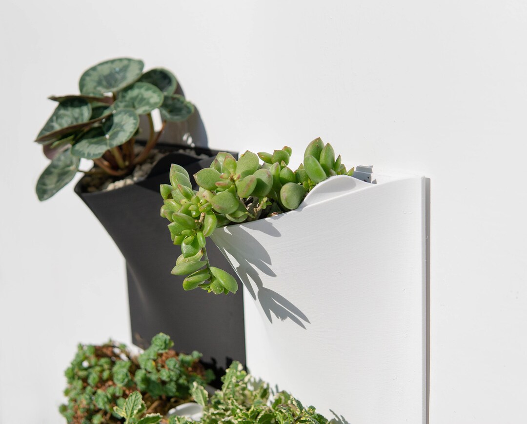 Self Watering Wall Planter - Modular Tile - Etsy