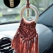 Christian Macrame Car Charms - Etsy