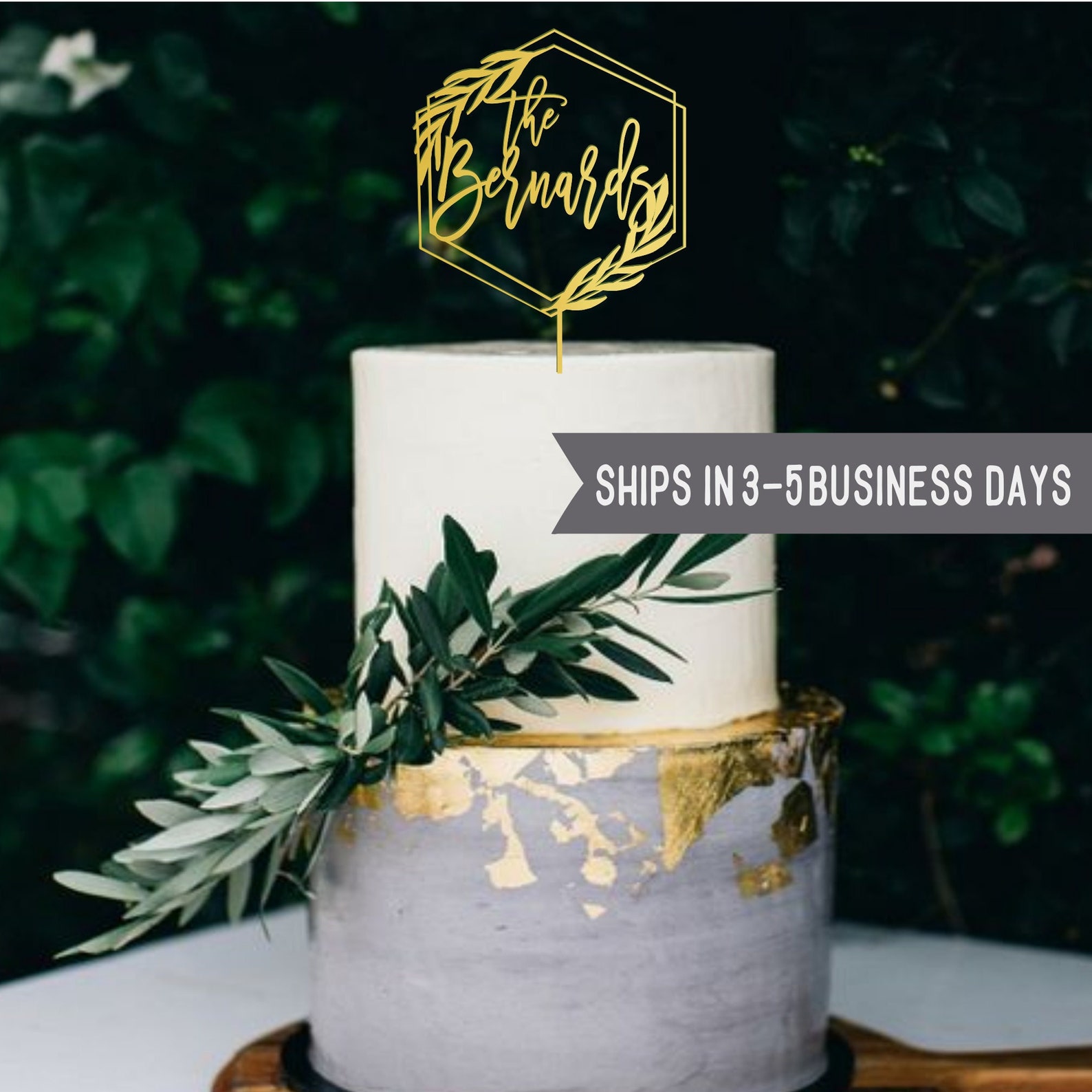 Personalized Wedding Cake Topper Custom Wedding Topper Last - Etsy