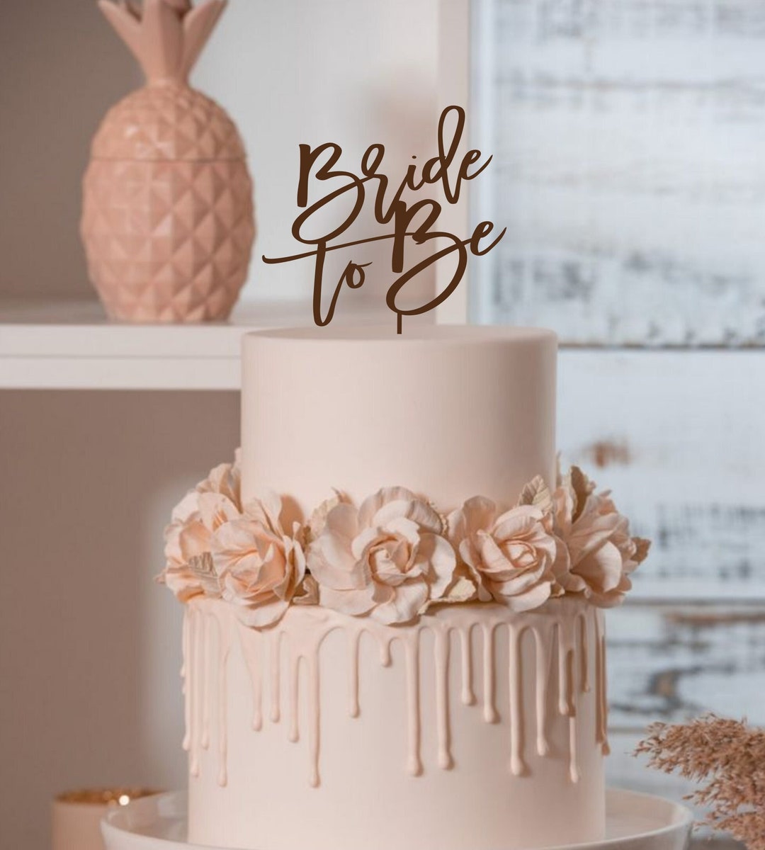 Bride to Be Cake Topper, Bridal Shower Cake Topper, Bride Cake Topper ...