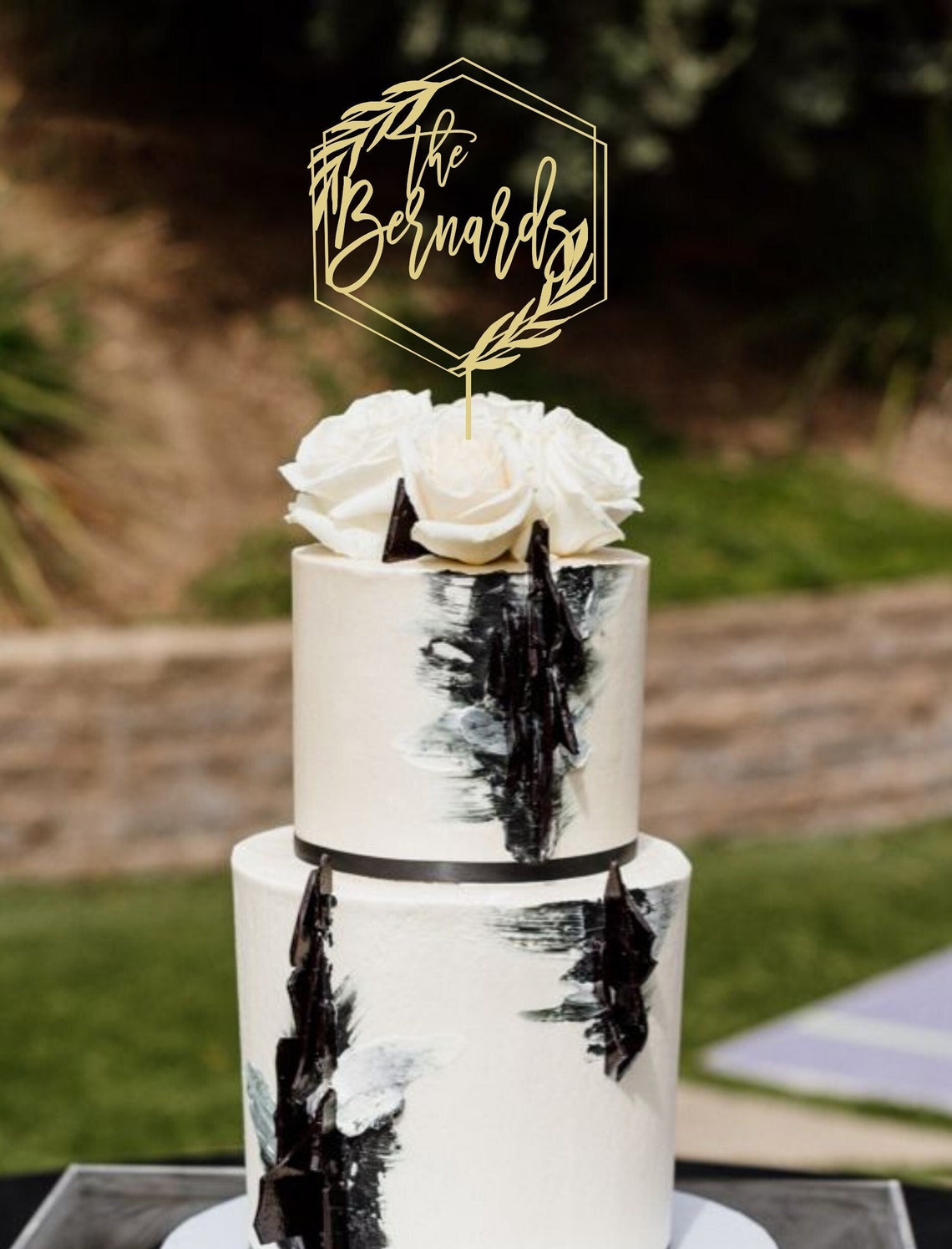 Personalized Wedding Cake Topper Custom Wedding Topper Last - Etsy